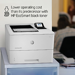 HP LaserJet Enterprise M507dn Monochrome Printer with built-in Ethernet & 2-sided printing (1PV87A) White