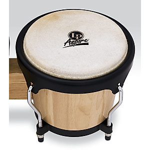 LP ASPIRE Series Wood Bongos Natural LPA601-AW