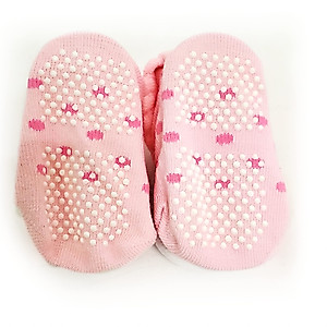 Lasin Baby Newborn Girl Cartoon Anti-slip Socks Boots Shoes - Strawberry (0-12M), Babyshower Gift