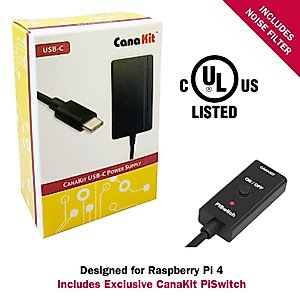 CanaKit Raspberry Pi 4 Starter Kit - 2GB RAM