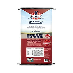 Kalmbach Feeds Squeals of Joy Mini Pig Food, 25 lb