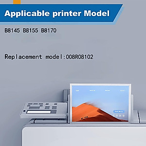 NEFSAM Compatible Waste Toner Box Replacement for Xerox 008R08102 Use for AltaLink B8145 B8155 B8170 Printer Toner Collection Unit (2Pack)