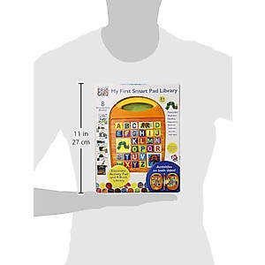 World of Eric Carle, My First Smart Pad Library Electronic Activity Pad and 8-Book Library - PI KIds