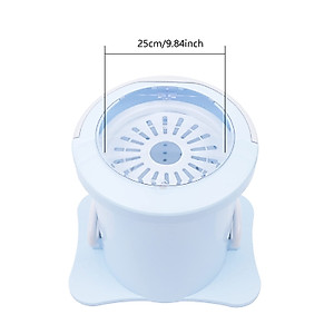 Manual Clothes Dryer Dehydrator, Mini Hand Dryer, Pull Rope Rotary Dryer Non-Electric, Max Load 11.02lbs, for Apartment, Camping, RV