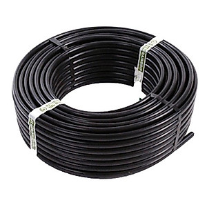 Raindrip 052010P 1/2 in. Drip Irrigation Supply Tubing, 100 ft., for Drip Irrigation, Emitters, Irrigation Parts, and Drip Systems,Green Polythyrene