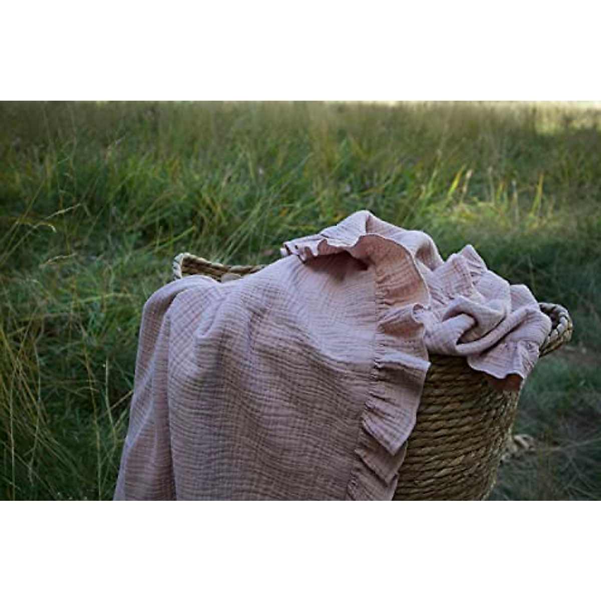 Leyl&Ari Toddler Blanket (Dusty Rose)