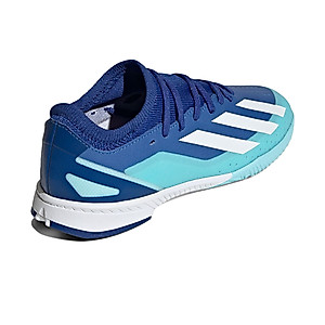 adidas Kids Boys X Crazyfast.3 Indoor Soccer Cleats Indoor - Blue - Size 12.5 M