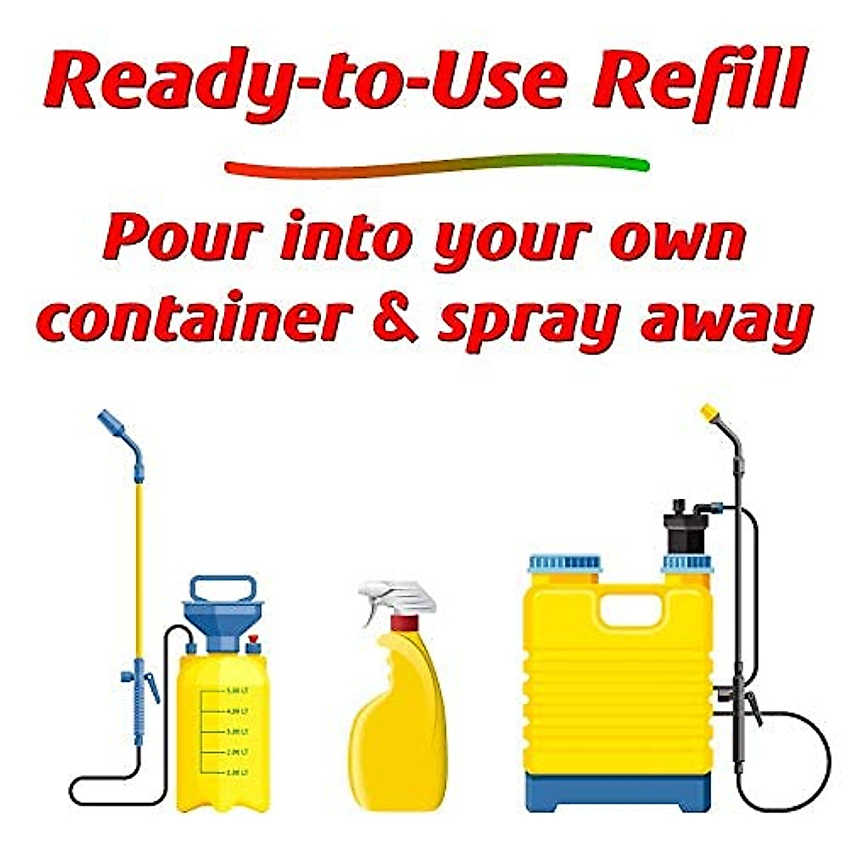 I Must Garden Deer Repellent: Spice Scent Deer Spray for Gardens & Plants – Natural Ingredients – 1 Gallon Ready to Use Refill