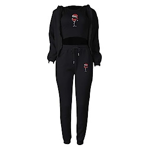 Kimono Cardigan Sweaters Cute Clothes Long Sweater Cardigan Sweaters for Women Dressy Oversized Crew Neck Pullover Hoodie Windbreaker Jacket Coat Fall Shirts for Women Pockets Letter Graphic Print