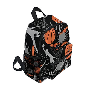 Sport Man Basketball Backpack Kids Toddler Child School Bag for Preschool Kindergarten Boy Girls2