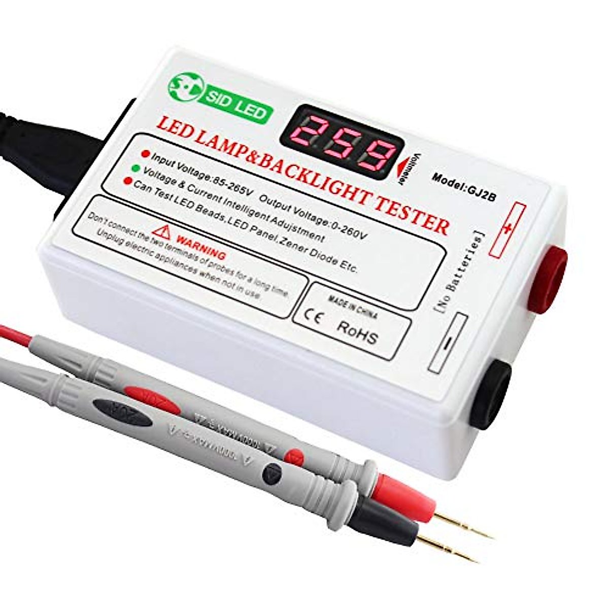 SID LED Lamp and Backlight Tester Need to Disassemble LCD Screen for All LED Lights Repair Output 0-260V