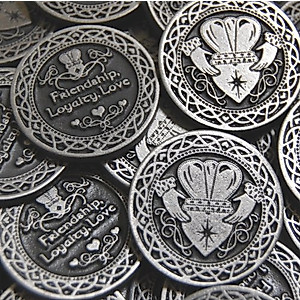 Set of 10 Friendship Loyalty Love Pocket Token Coins