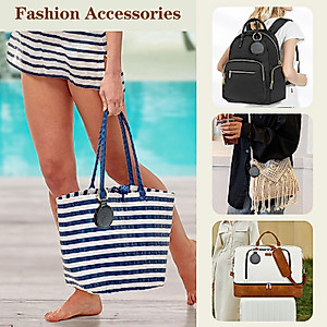 Niveaya Hat Clip for Travel - Magnetic Hat Clip Storage, Travel Hat Hooks, Vacation Beach Cruise Essentials Accessory Black