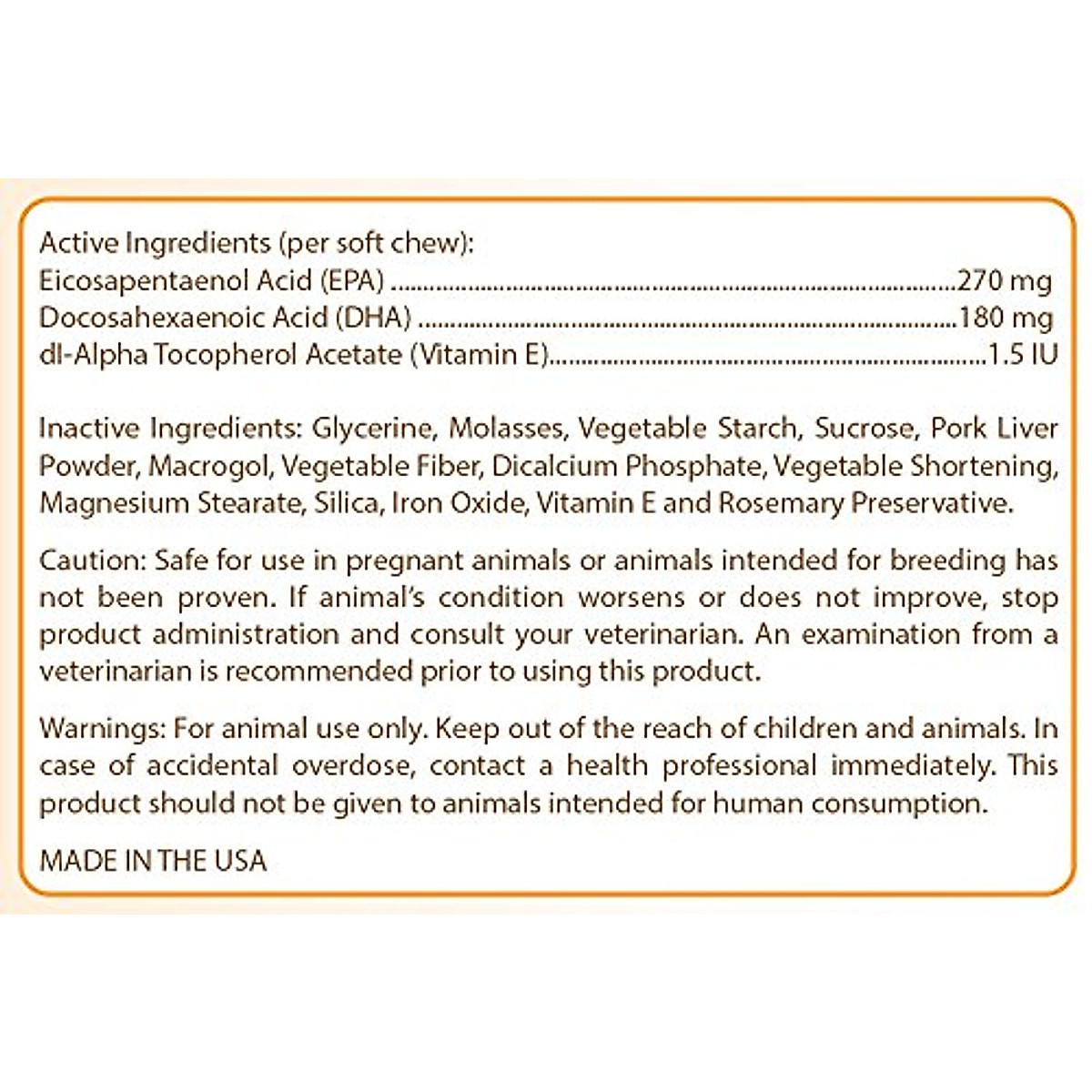 Healthy Breeds Pomeranian Omega HP Fatty Acid Skin and Coat Support Soft Chews 60 Count