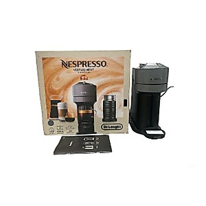 Nespresso De'Longhi Vertuo Next Deluxe by De'Longhi with Aeroccino - Chrome