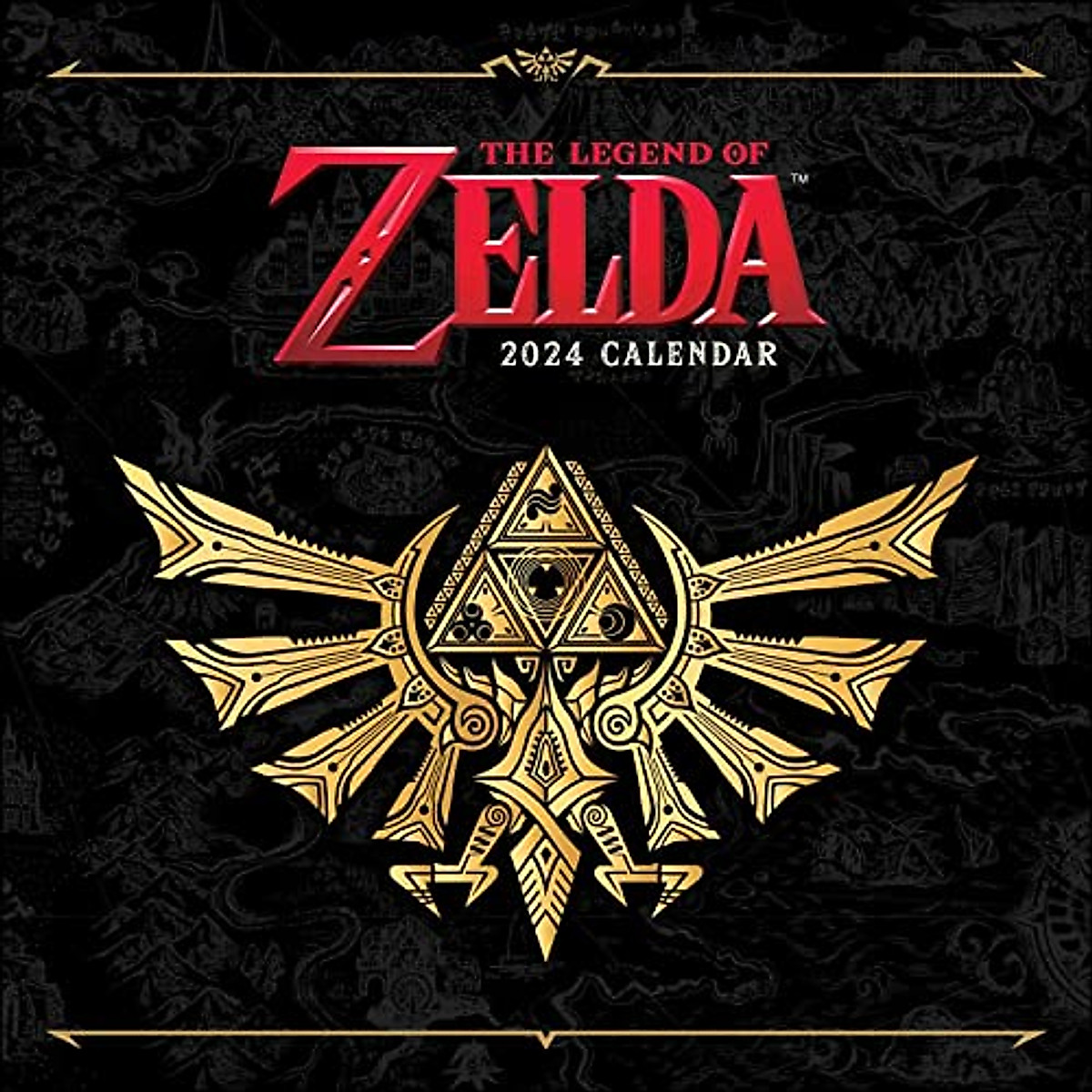 Legend of Zelda 2024 Wall Calendar