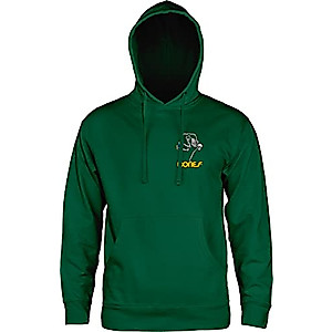 Powell Peralta Skateboard Skeleton Hoody, Forest Green, Extra Large