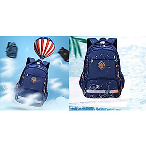 Yookeyo Boys Backpacks for Middle and Elementary School Teen Large Capacity Travel Bag Kids Leisure Schoolbags