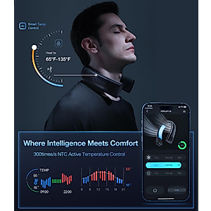 TORRAS COOLiFY 2S【Extended Battery Version】 Neck Air Conditioner 【28 Hrs Cooling】, Portable Personal Cooler Neck Fan, App Control Rechargeable Neck Fans that blow cold air for travel