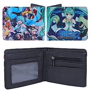 Amatensu Anime Characters Kaito wallet Luka wallet Len wallet Rin wallet F