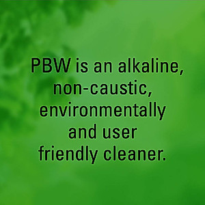 Five Star PBW - 1 lbs - Non-Caustic Alkaline Cleaner, White - pbw1
