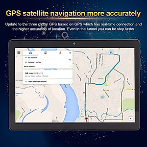 Dpofirs Androids Tablet 10 inch, IPS HD Display 4000mAh Tablets Dual SIM Dual Standby 2GB ROM 32GB RAM Dual Camera IPS 1080P HD Large Screen Portable Call Tablet Kids (Black)