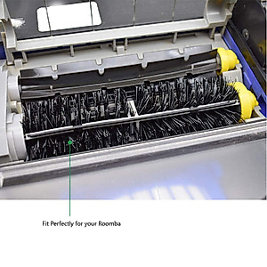 Neutop Replacement Bristle & Flexible Beater Brush Compatible with iRobot Roomba 600 and 700 Series 614 618 630 635 640 645 650 652 655 660 665 670 671 675 680 690 692 694 695 760 770 780 790, 3-Pack.