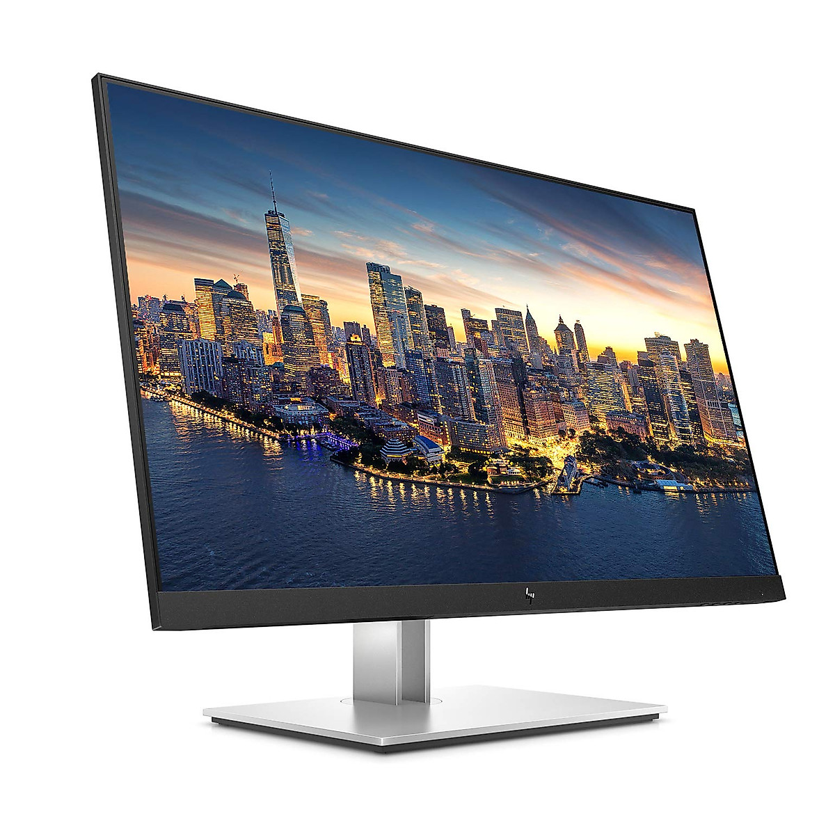 HP EliteDisplay E27q G4 27 Inch QHD IPS Office Monitor Bundle with HDMI, Blue Light Filter, Bluetooth Magnetic Pro Travel Friendly Speakers, MK270 Wireless Keyboard and Mouse, and Gel Pads