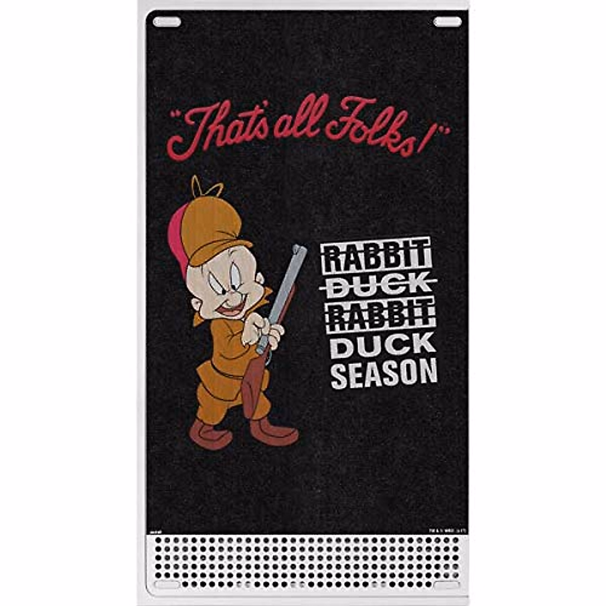 Skinit Decal Gaming Skin Compatible with Xbox Series S Console - Officially Licensed Looney Tunes Elmer Fudd Thats All Folks Design