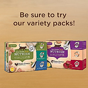 Rachael Ray Nutrish Natural Wet Cat Food, Chicken Purrcata Recipe, 2.8 Ounce Cup (Pack of 24), Grain Free