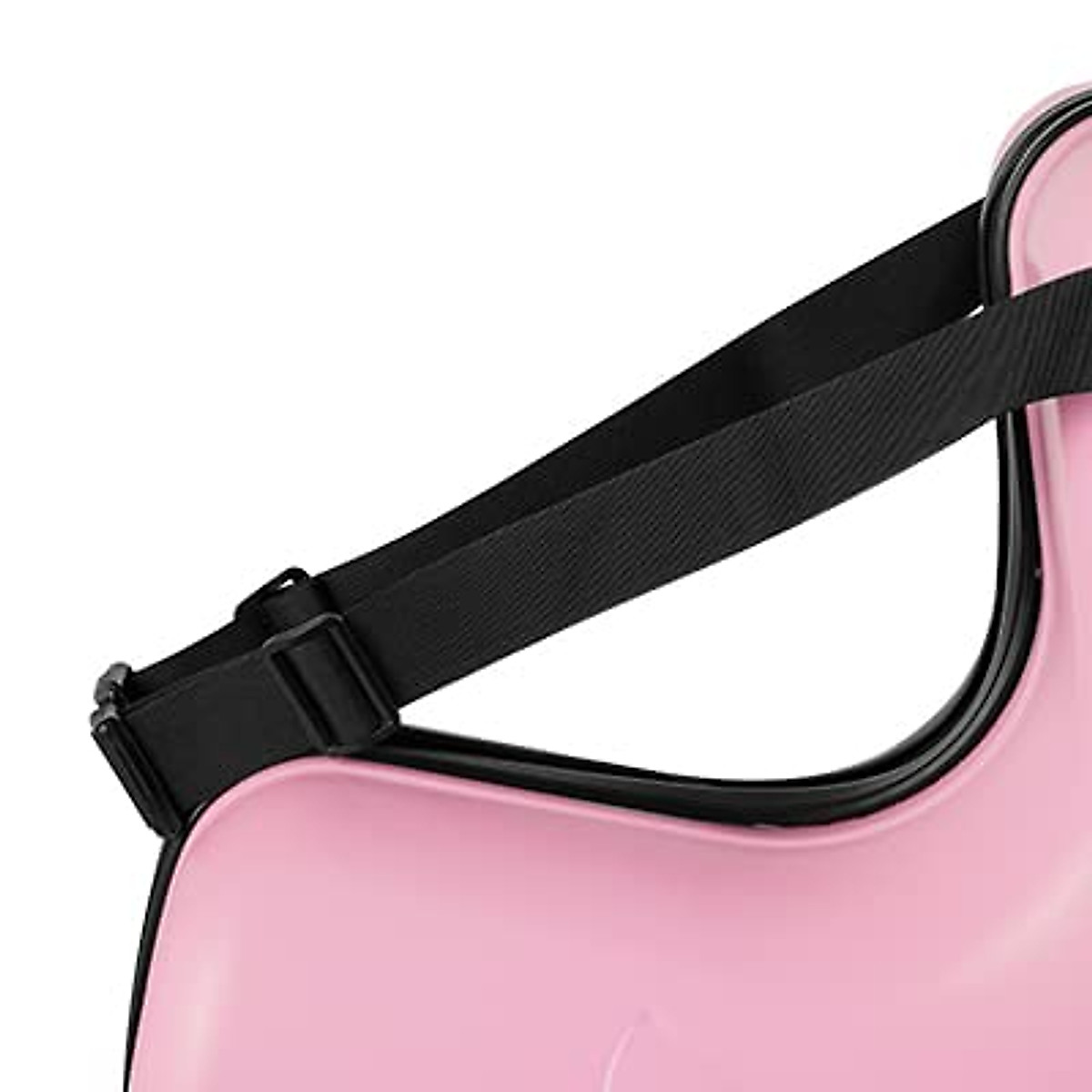 N-A AO WEI LA OW Kids ride-on Suitcase carry-on Tollder Luggage with Wheels Suitcase to Kids aged 1-6 years old (Pink, 20 Inch)