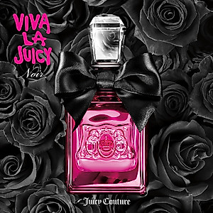 Juicy Couture Viva La Juicy Noir Eau De Parfum, Women's Perfume with Notes of Wild Berries, Gardenia & Amber - Fruity & Floral Perfume for Women, EDP Spray, 3.4 fl oz