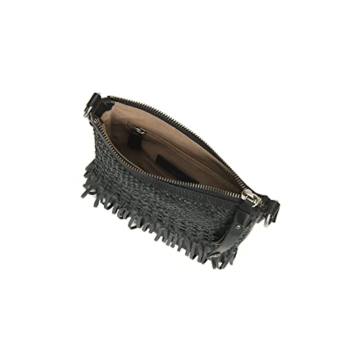 Frye Melissa Woven Swing Pack, Black
