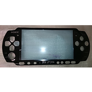 New Replacement Front Top Surface Shell Case Cover Faceplate for PSP 3000 3001 3002 3003 Console Black