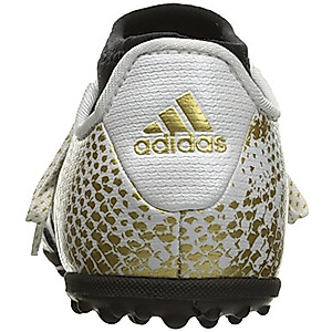 adidas Performance Kids' Ace 16.3 Primemesh Turf Soccer Cleats, White/Black/Metallic Gold, 2.5 M US Little Kid