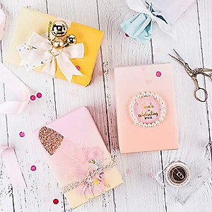 WRAPAHOLIC Wrapping Paper Roll - Gradient Color for Birthday, Wedding, Holiday Baby Shower - 4 Rolls - 30 inch X 120 inch Per Roll