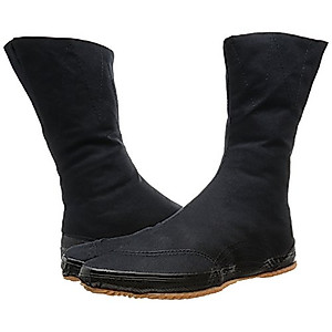 Marugo Kaisoku Japanese Tabi Shoes Black with 10 Clips