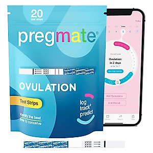 Pregmate 20 Ovulation Test Strips Predictor Kit (20 Count)