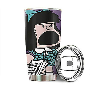 Mafalda Protesting Stainless Steel Tumbler 20oz & 30oz Travel Mug