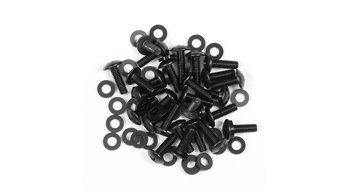 Reliable Hardware Company Rack Rail Screws & Washers | 25 Sets