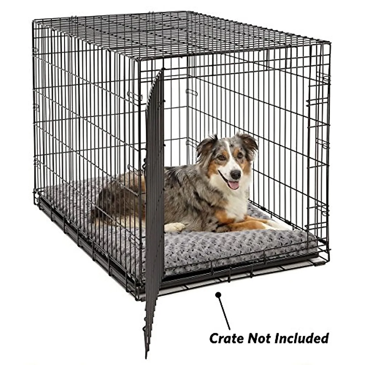 MidWest Homes for Pets Deluxe Dog Beds Super Plush Dog & Cat Beds Ideal for Dog Crates Machine Wash & Dryer Friendly, 1-Year Warranty, Fits 36 inch Crate.