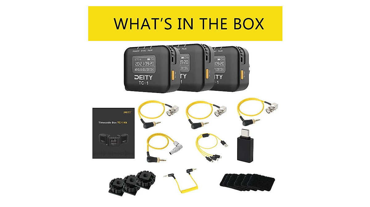 Deity TC-1 Wireless Timecode Box - 250FT Range
