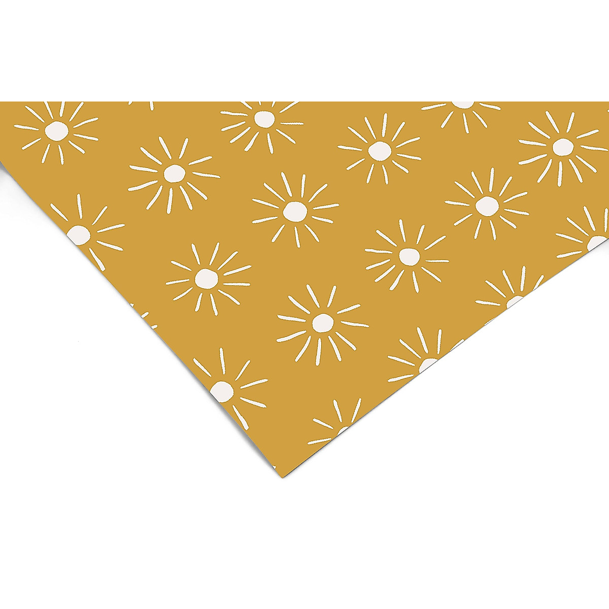 Contact Paper Sun Golden Yellow | Shelf Liner | Drawer Liner | Peel and Stick Paper 842 18in x 72in (6ft)