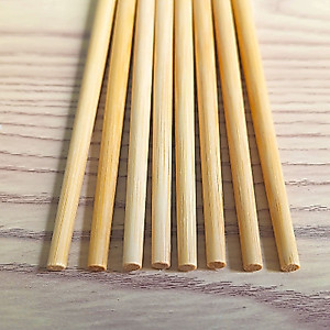 10 Pairs/Set Reusable Bamboo Chopsticks For Japanese Sushi Food Non-Slip Tableware Chopstick Bamboo Natural Wooden Chop Sticks Lightweight Dishwasher Safe Reusable Chopsticks(Natural B)