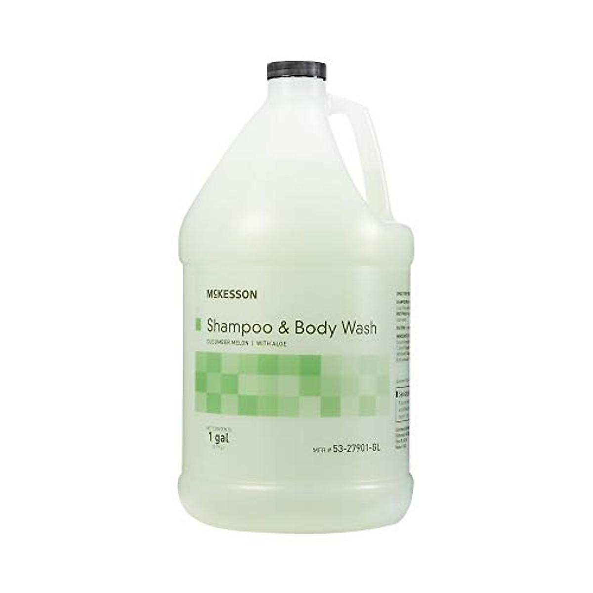 McKesson Body Wash and Shampoo with Aloe, Cucumber Melon Scent, 1 gal, 1 Count