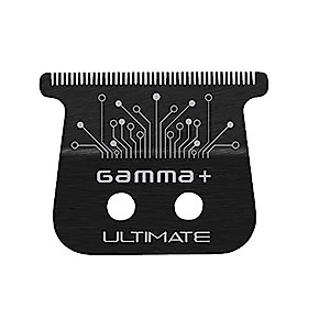 GAMMA+ Ultimate Black Diamond Fixed Trimmer Blade with .2mm Blade Tip, Fits all Gamma+, StyleCraft and most popular branded Trimmers