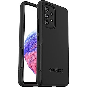OtterBox Samsung Galaxy A53 5G Commuter Series Lite Case - BLACK, slim & tough, pocket-friendly, with open access to ports and speakers (no port covers),