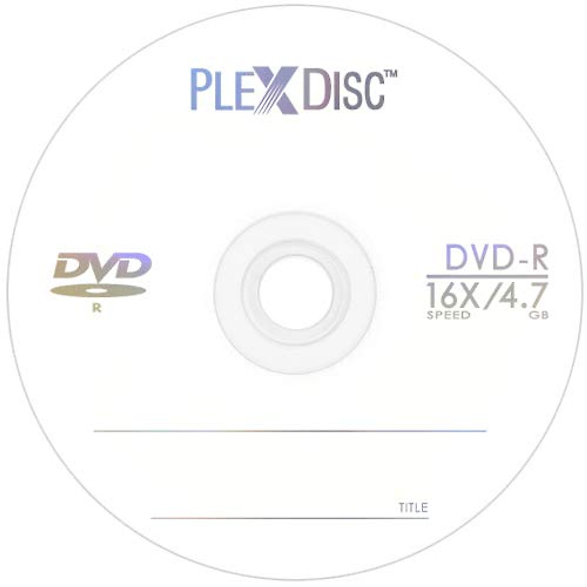 PlexDisc DVD-R 4.7GB 16x Recordable Media Disc - 100 Disc Spindle