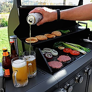 Rustler2 Six (6) Burner Gas Grill Center & Kitchen Island by Brand-Man Grills