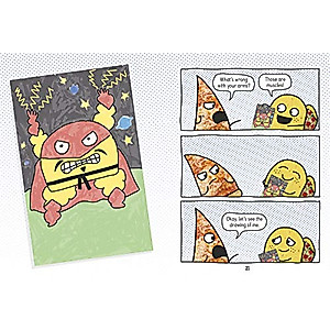 Pizza and Taco: Super-Awesome Comic!: (A Graphic Novel)